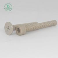 China High Temperature Resistance Plastic PEEK Screw for sale