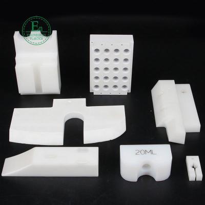 China Heat Resistant Plastic PTFE Sheet Plate Rod White Color for sale