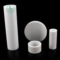 China Heat Resistant Plastic PTFE Sheet Plate Rod White Color for sale