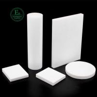 China Heat Resistant Plastic PTFE Sheet Plate Rod White Color for sale