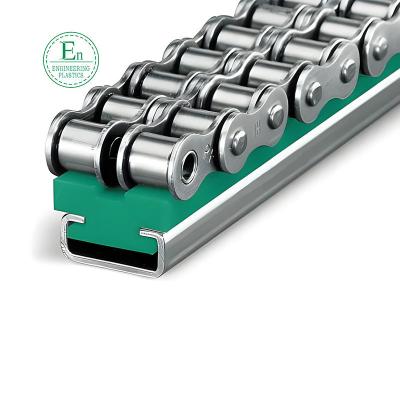 China ODM Sliding Linear Plastic UPE Guide Rail For Machinery Industry for sale