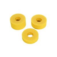 China Precise Nylon Machined Plastic Parts Small Cnc Pulley Bearings Casters for sale