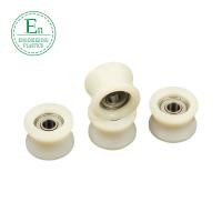 China Milling Plastic Cnc Machining Polyurethane Roller Bearing Wheel for sale