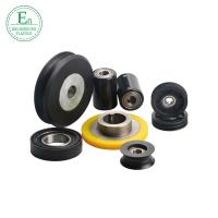 China Cnc Milling PU Nylon Plastic Pulley Wheels Self Lubricating Type components for sale