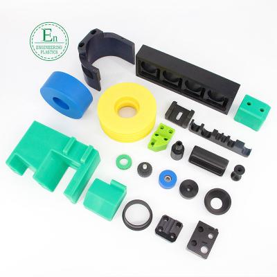 China POM ABS PP Turning Milling Black high precision parts for sale