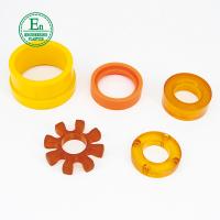 China PU Plastic Injection Molding Companies Wear Resistant Cushion Beige for sale