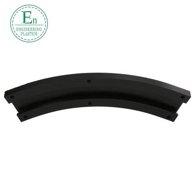 China Uhmwpe material Machining Plastic Chain Guide Type Single Double Row for sale