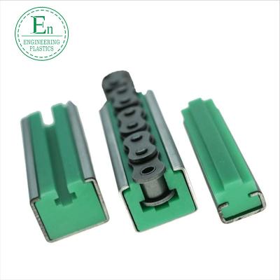China Drawer Slide Guide Plastic CNC Machining Chain Rail T Shaped High Density for sale