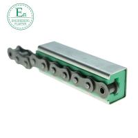 China Nylon Pom Delrin PEEK Plastic CNC Machining Service Linear Conveyor Guide Rail for sale