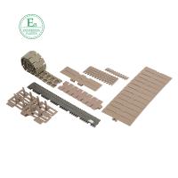 China Conveying plastic chain plate POM turning chain plate 882 series turning chain plate General Engineering Plastics for sale