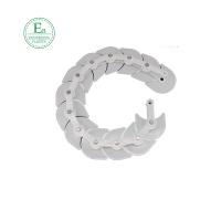 China 1.5g c peek engineering plastic sheet crescent horizontal turning conveyor chain for sale