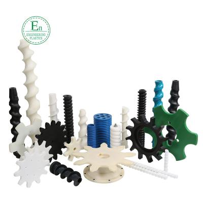 China POM Delrin CNC Machining Milling Screw Industrial Transmission for sale