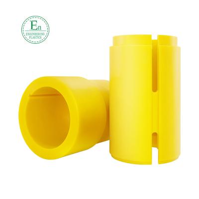 China Cnc Machining Plastic Material Nylon ptfe bushing washer bearing for sale