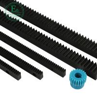 China Gear Rack POM Plastic Rack Cutting POM Plastic Parts for sale