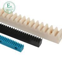 China Wear Resistant Nylon Sprocket Containing Oil Plastic Pom Rack CNC Gear Rack for sale