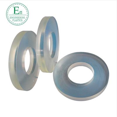 China Polyurethane special shaped parts injection molding custom PU rubber pad for sale