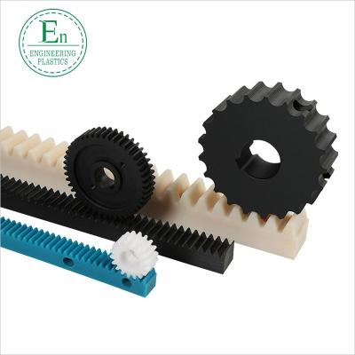 China Plastic MC Rack Custom Transmission Rack Sprocket Industrial CNC Gear Rack for sale