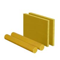 China PAI High Performance Plastics Automotive Sheet Yellow Brown for sale