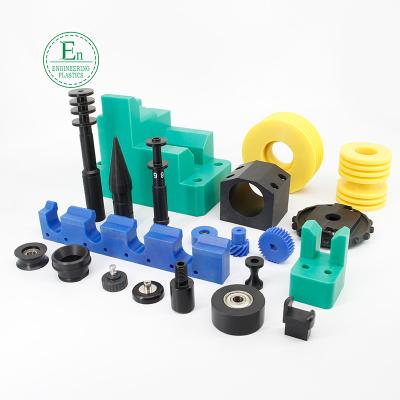 China Customized nylon slider wear resistant plastic cnc machining pa66 special shaped parts for sale