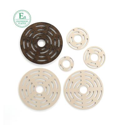 China PEEK Valve High Performance Plastics Custom Parts Injection Molding Food Processing Machinery for sale