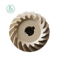China Custom Size Polishing PEEK Gear Cnc Machining Plastic Parts for sale