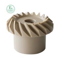 China Custom Size Polishing PEEK Gear Cnc Machining Plastic Parts for sale