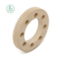 China PEEK gear high performance materials properties of peek injection molding all plastic parts for sale
