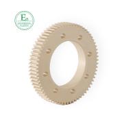 China PEEK gear high performance materials properties of peek injection molding all plastic parts for sale