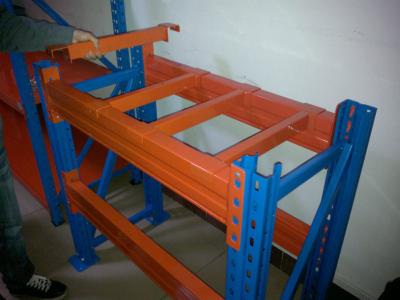 China Square Tube Pallet Support Bar for Heavy Duty Racking - 500-7000kg Load Capacity, 1500-3300mm Length for sale