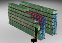 China Industrial Selective Pallet Racking System - 1000-4000KG Capacity, 2500-3800mm Width Options for Warehouse Storage for sale