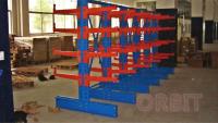 China Industrial Cantilever Racking System for Long Goods Storage - 300-700KG Arm Capacity, W1200mm Width, Custom Sizes Available for sale