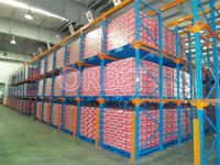 China Multi Tier Heavy Duty Drive-In Pallet Racking System - 5000mm Height, 2000KG Capacity, Double Entry Design for sale
