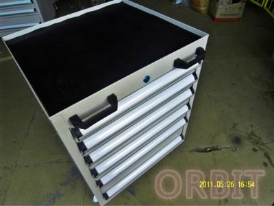 China Workshop Storage Steel Tool Chest Cabinet 600-1000mm Width with 50-200KG Drawer Capacity for sale
