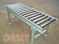 China Portable Heavy Duty Gravity Roller Conveyor System with 30-120KG Load Capacity and 620-1200mm Width Options for sale