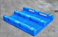 China Virgin HDPE Industrial Plastic Pallets 1200x1000mm with 4T Static Load and 1T Dynamic Capacity for Warehouse Use for sale