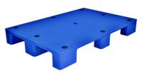 China Durable Lightweight Recycled Plastic Pallets 1200×800×170mm with 6T Static Load and 1.5T Dynamic Capacity for sale