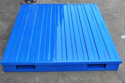 China Reusable Steel Industrial Pallets 8T Static Load in 1000x1000mm to 1500x1500mm Sizes for Heavy Storage for sale