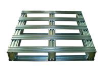 China Galvanized Metal Pallets 8T Static Load 150mm Height for Industrial Storage and Material Handling for sale