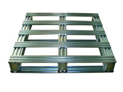 China Galvanized Metal Pallets 8T Static Load 150mm Height for Industrial Storage and Material Handling for sale