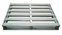 China Galvanized Metal Pallets 8T Static Load 150mm Height for Industrial Storage and Material Handling for sale