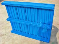 China Lightweight Steel Pallets 1000×1000×150mm with 8T Static Load Capacity for Industrial Material Handling for sale