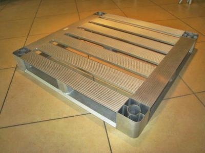 China Portable Aluminum Pallets 3-Ton Static Load for Food Pharmaceutical Chemical Industries - Multiple Sizes Available for sale