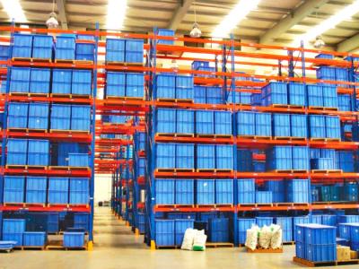 China Selective Pallet Racking System with Powder Coating Finish - 4000mm Height, 1000-4000KG Capacity per Level for sale