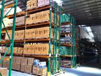 China Heavy Duty Selective Pallet Racking System with 4000KG Load Capacity and 5000mm Height Options for Industrial Storage for sale