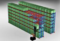 China Adjustable Selective Pallet Racking System - 4000mm Height, 2700mm Width, 1000-4000KG Capacity per Level for sale