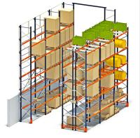 China High Cube Pallet Storage Racks - 7000mm to 8000mm Height, 1000-4000KG Capacity per Level, Customizable Industrial Shelving for sale