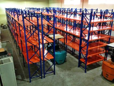 China Powder Coated Ultima Longspan Shelving - 1000KG Capacity Metal Storage Racks with Custom Sizes for sale