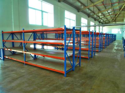 China Powder Coated Medium Duty Industrial Storage Racks with Steel Panels - 1000KG Capacity, 3000mm Width Options for sale