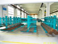 China Heavy Duty Cantilever Racking System 300-700KG Arm Capacity for Steel Lumber Pipe Storage for sale