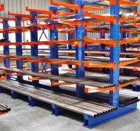 China Heavy Long Span Cantilever Racking System with 300-700KG Arm Capacity and 600-1500mm Arm Length for Pipe Storage for sale